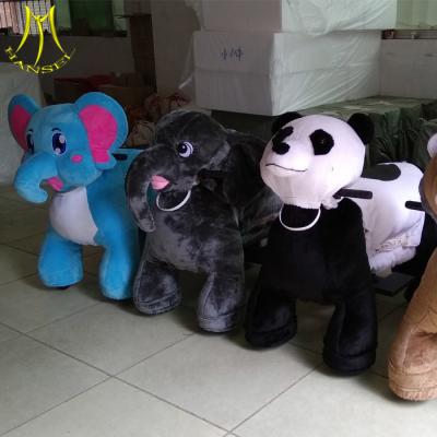 China Hansel shopping mall  four wheel zippy kids electric ride on animals for sale for sale
