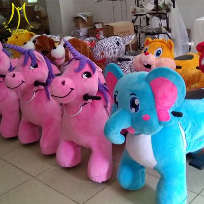 China Hansel kids indoor ride happy electric car unicorn electric scooter with battery operated for sale