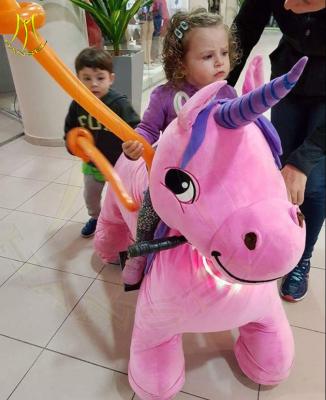 China Hansel battery powered indoor playground kids electric rides on animal for sale