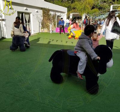 China Hansel amusement park indoor electric plush motorized animals for mall for sale