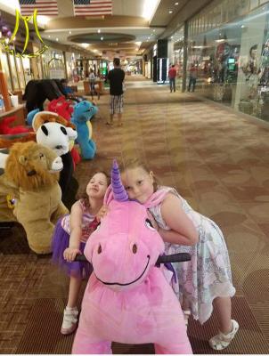 China Hansel amusement park coin operated children ride on animal car for sale