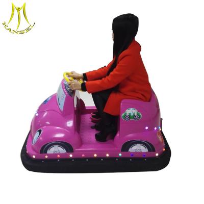 China Hansel  plastic body mini car toy carnival rides bumper car for shopping center for sale