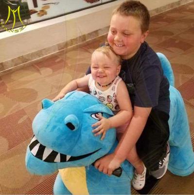 China Hansel shopping mall kids token ride motorized unicorn ride unicorn scooters for sale