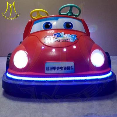 China Hansel children bumper car coin operated machine plastic ride on animal car for sale
