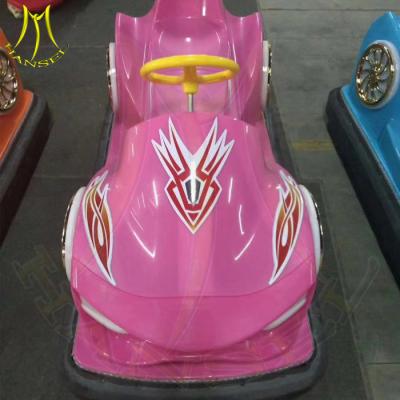 China Hansel amusement coin operated plastic kids ride on bumper car for sale for sale