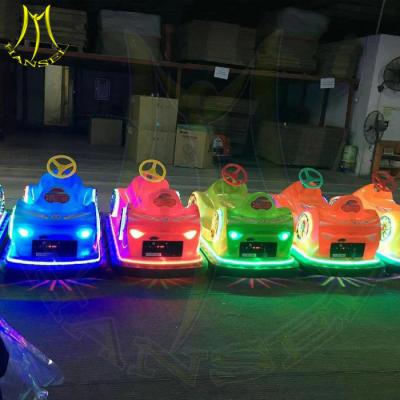 China Hansel children toys arcade games machines kids ride on plastic bumper car for sale