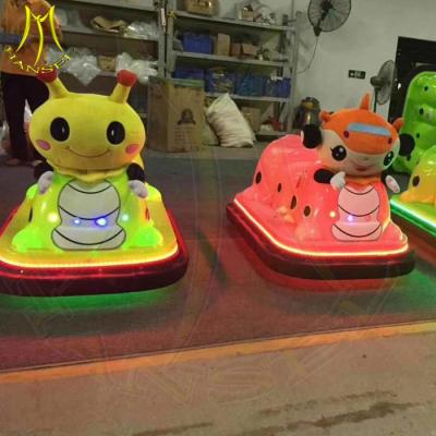 China Hansel amusement park rides electronic plastic bumper cars for children for sale