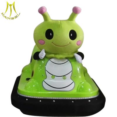 China Hansel kids commercial coin operated toy car amusement ride on electric bumper car for sale