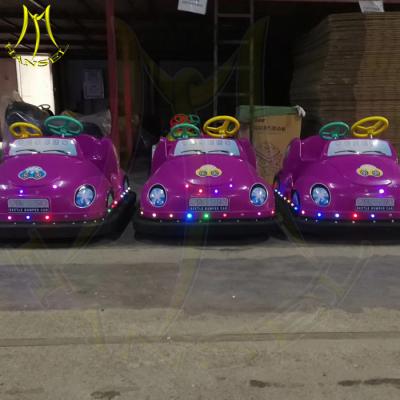 China Hansel amusement park indoor playground coin operated electric bumper car for sale