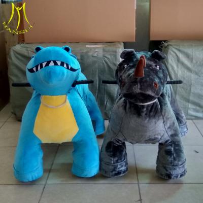 China Hansel  large riding animal amusement park ride coin operated kiddie ride for sale