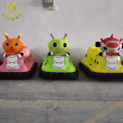 China Hansel small amusement park games for sale little beetle bumper car with led for sale