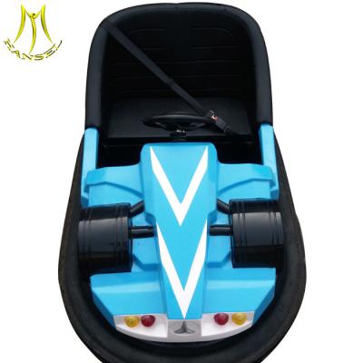 China Hansel hot selling stuffed kids electric led amusement bumper car for park for sale