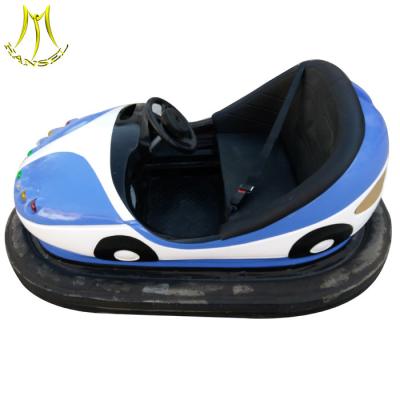 China Hansel amusement park fiberglass body battery operated bumper cars for sale