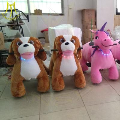 China Hansel stuffed walking electric ride on toys animal walking toys rides in mall for sale