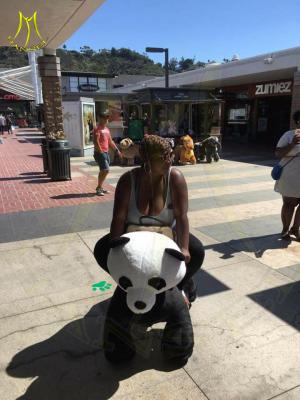 China Hansel power wheels ride on animal electric animal scooter ride for shopping mall for sale