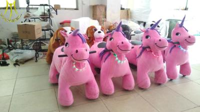 China Hansel battery ride on animals animal mechanicals horse games for plaza for rental for sale