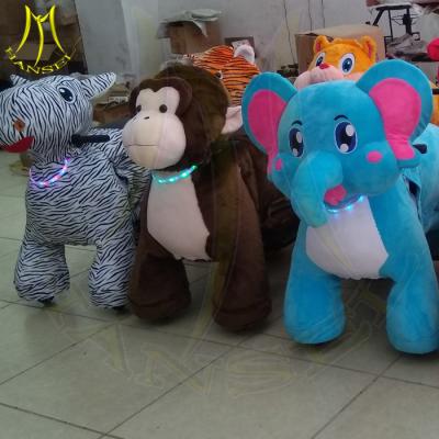 China Hansel amusement park kids walking battery operated ride on animals for sale