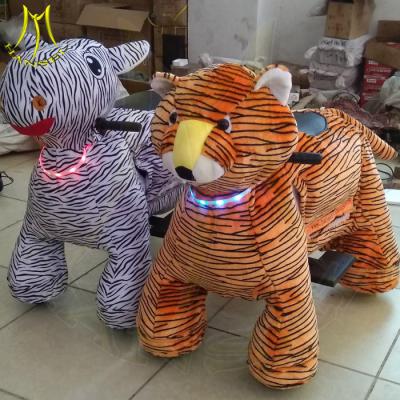 China Hansel amusement playground battery powered kids electric rides on animal for sale