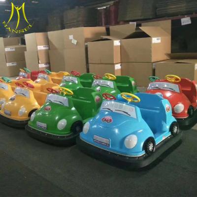China Hansel  amusement park mini electric cars kids token for plastic electric bumper car for sale