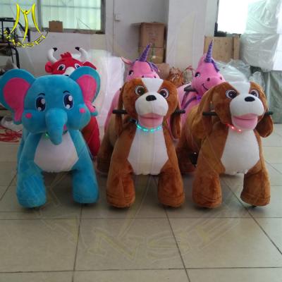 China Hansel coin operated mall ride on battery operated animal toy rides for sale