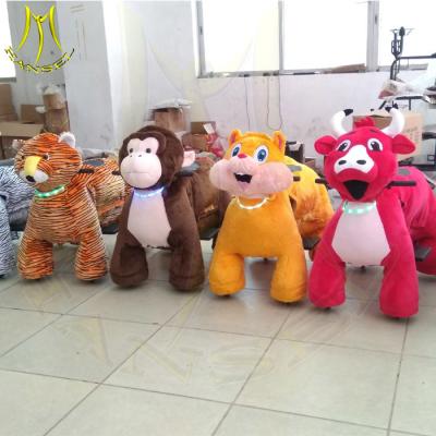China Hansel amusement park indoor coin operated game kiddy animal toy rides for sale