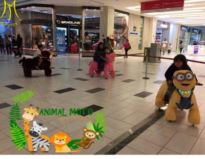 China Hansel  Shopping mall for sale mountable animal for child riding horse toy for sale