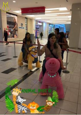 China Hansel  kids battery operated electric pony ride for shopping mall for sale