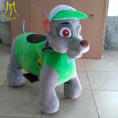 China Hansel amusement park playground games kids drivable stuffed animal scooter for sale