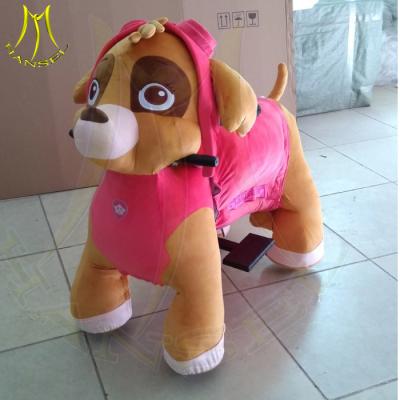 China Hansel kids safari animal stuffed ride on paw petrol walking toy rides for sale for sale