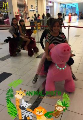 China Hansel battery operated popular ride toy electric animal unicorn for commercial for sale