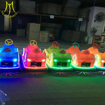 China Hansel entertainment plastic bumper car buy for child electric bumper car manufacturer for sale