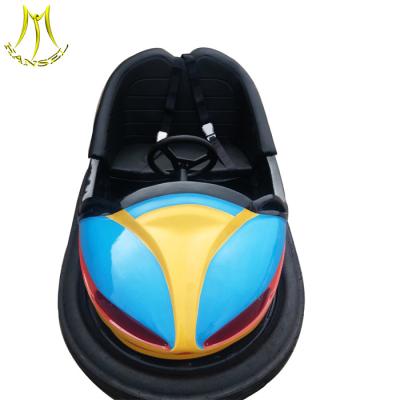 China Hansel fiberglass electric car factory amusement par indoor bumper car for sale for sale
