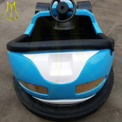 China Hansel amusement electric fiberglass battery operated bumper car for sale