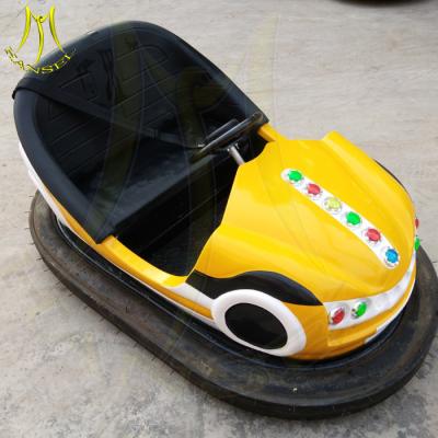 China Hansel indoor amusement center battery operated electric bumper cars for sale