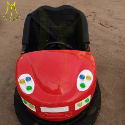 China Hansel kids entertainment remote control fiberglass bumper car for sale for sale