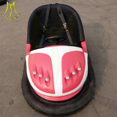 China Hansel amusement park games electric ride on fiberglass bumper cars for sale