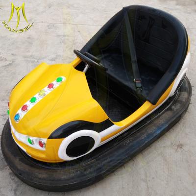 China Hansel amusement park games fiberglass kids electronic bumper car for sale for sale