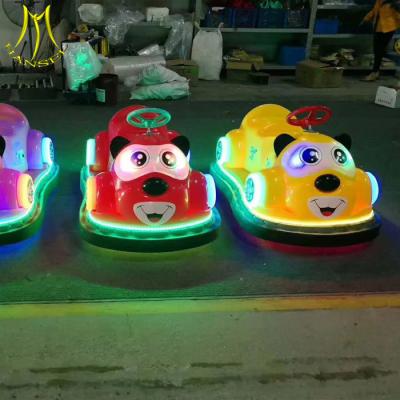 China Hansel  luna park children ride on electric kiddie ride cars with coin operated for sale