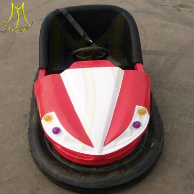 China Hansel hot selling funny park kids electronic fiberglass toy bumper car for sale