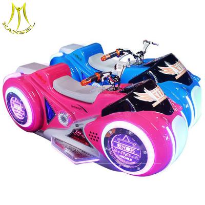 China Hansel amusement park equipment kids fiberglass motorcycle rides for sale