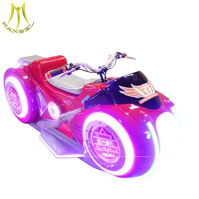China Hansel 2018 new guangzhou products of electronic amusement rides fiberglass battery motorcycle rides for child for sale