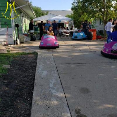 China Hansel  2018 latest amusement park kids bumper cars electric manufacturer for sale