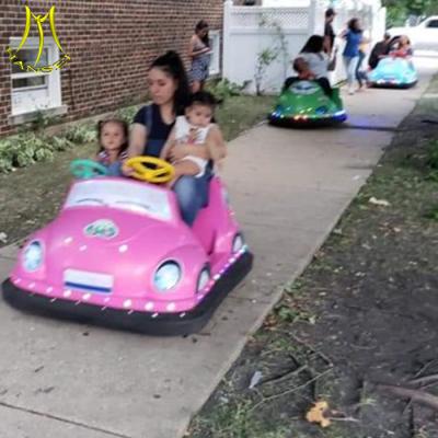 China Hansel   electric kids ride on toy car for kids amusement game with coin bumper car for sale