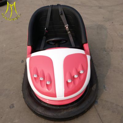 China Hansel amusement park rides 2018 children game adult electric fiberglass bumper car for sale