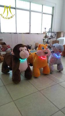 China Hansel fast profits coin operated electric stuffed animal car for kids for sale