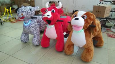 China Hansel wholesales  children's games ride on party furry animal toy for sale