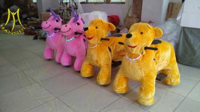 China Hansel  happy rides on animal coin operated children rides car animal for sale