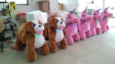 China Hansel battery powered animal moving riding unicorn for shopping mall for sale