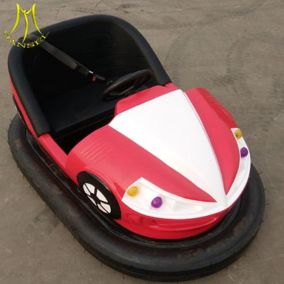 China Hansel  fiberglass indoor playground bumper car game machine for kids for sale