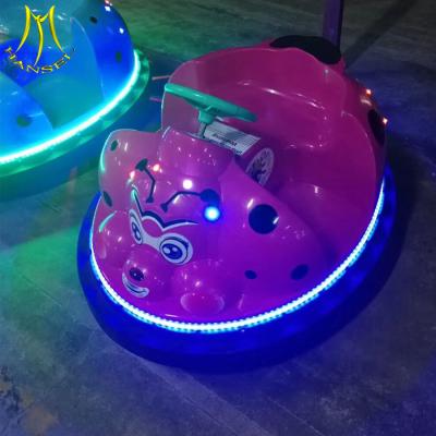 China Hansel  carnival car ride plastic kids happy electric ride on toy bumper cars for sale